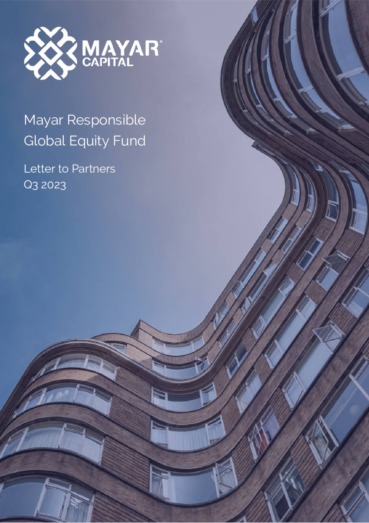 Mayar Capital Q3 2023 Letter To Partners | Seeking Alpha