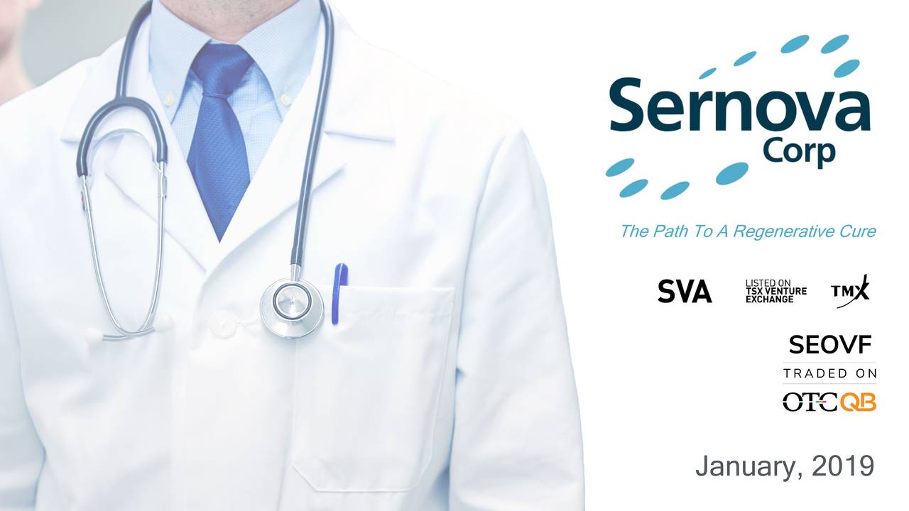 Sernova (SEOVF) Investor Presentation - Slideshow (OTCMKTS:SEOVF ...