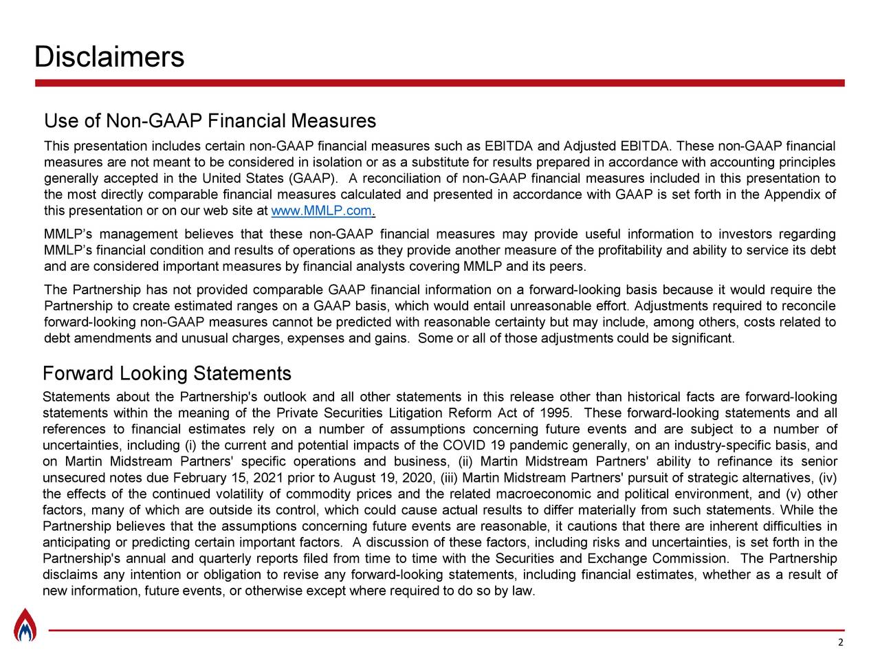 Martin Midstream Partners L.P. 2020 Q1 - Results - Earnings Call ...