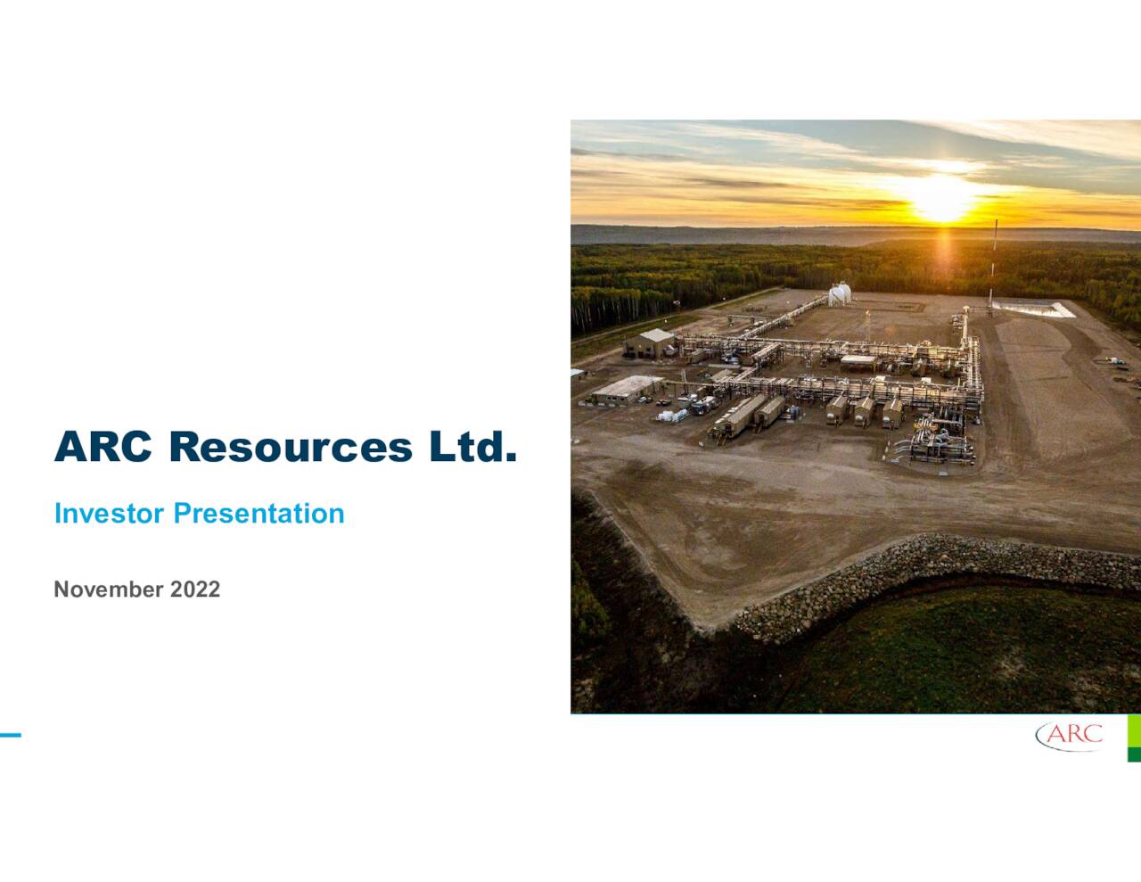 ARC Resources (AETUF) Investor Presentation - Slideshow (OTCMKTS:AETUF ...