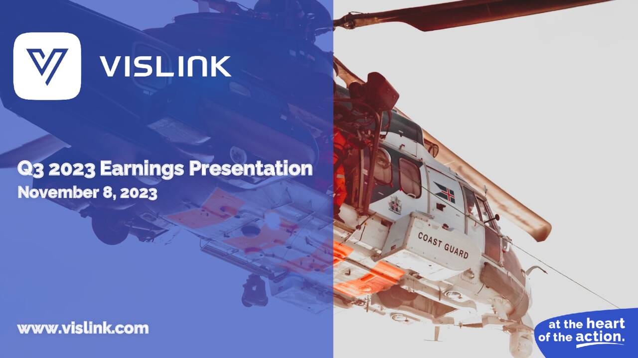 Vislink Technologies, Inc. 2023 Q3 - Results - Earnings Call Presentation (OTCMKTS:VISL ...