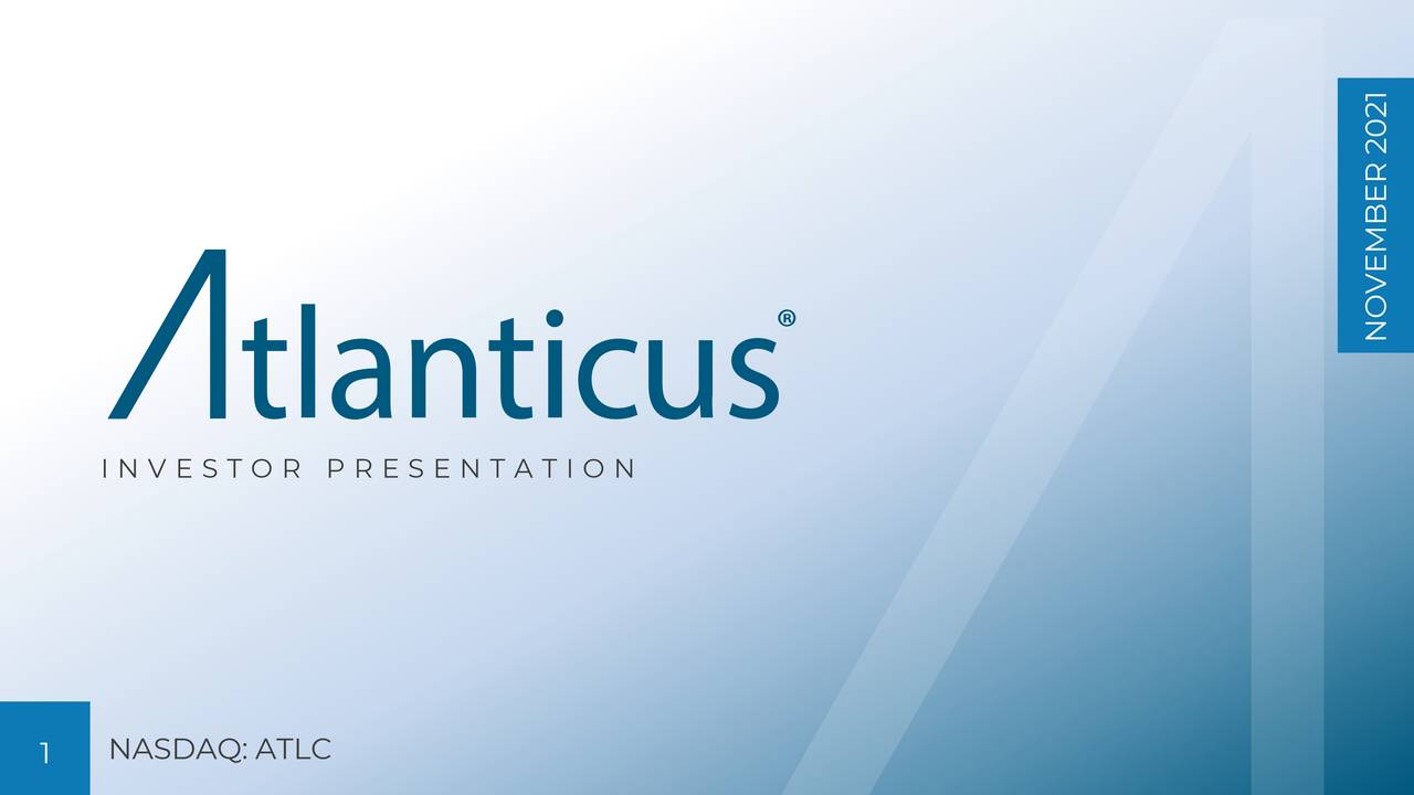 Atlanticus Holdings Corporation (ATLC) Investor Presentation ...