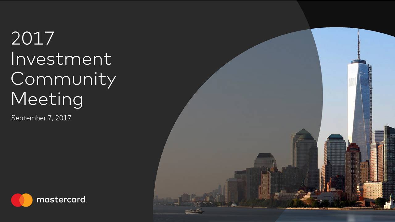 Mastercard (MA) Investor Presentation - Slideshow (NYSE:MA) | Seeking Alpha