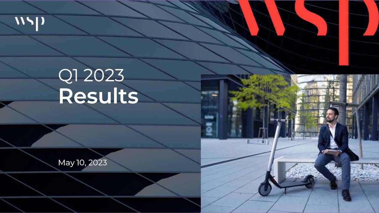 WSP Global Inc. 2023 Q1 - Results - Earnings Call Presentation (OTCMKTS ...