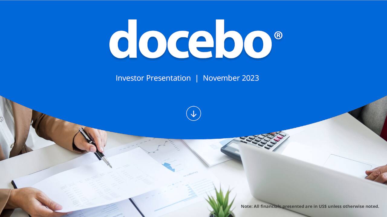 Docebo Inc. 2023 Q3 - Results - Earnings Call Presentation (NASDAQ:DCBO ...