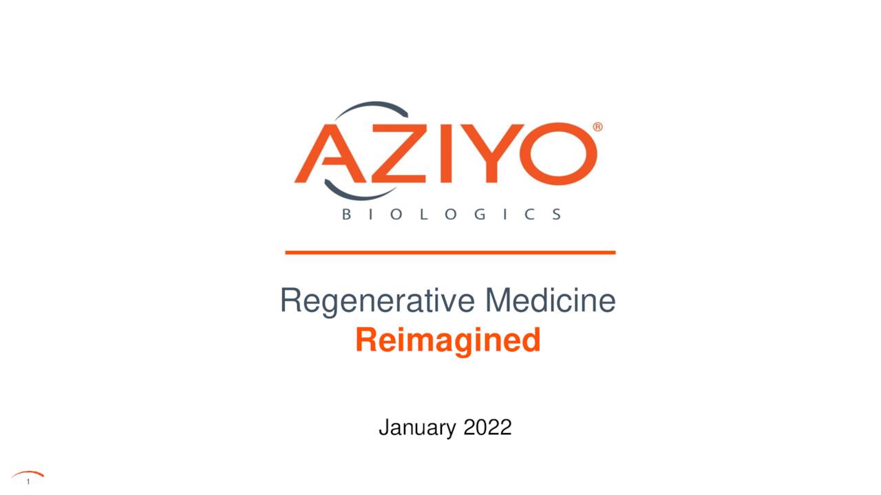 Aziyo Biologics (AZYO) Investor Presentation - Slideshow (NASDAQ:ELUT ...