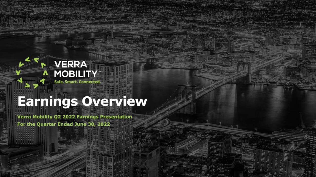 Verra Mobility Corporation 2022 Q2 - Results - Earnings Call ...