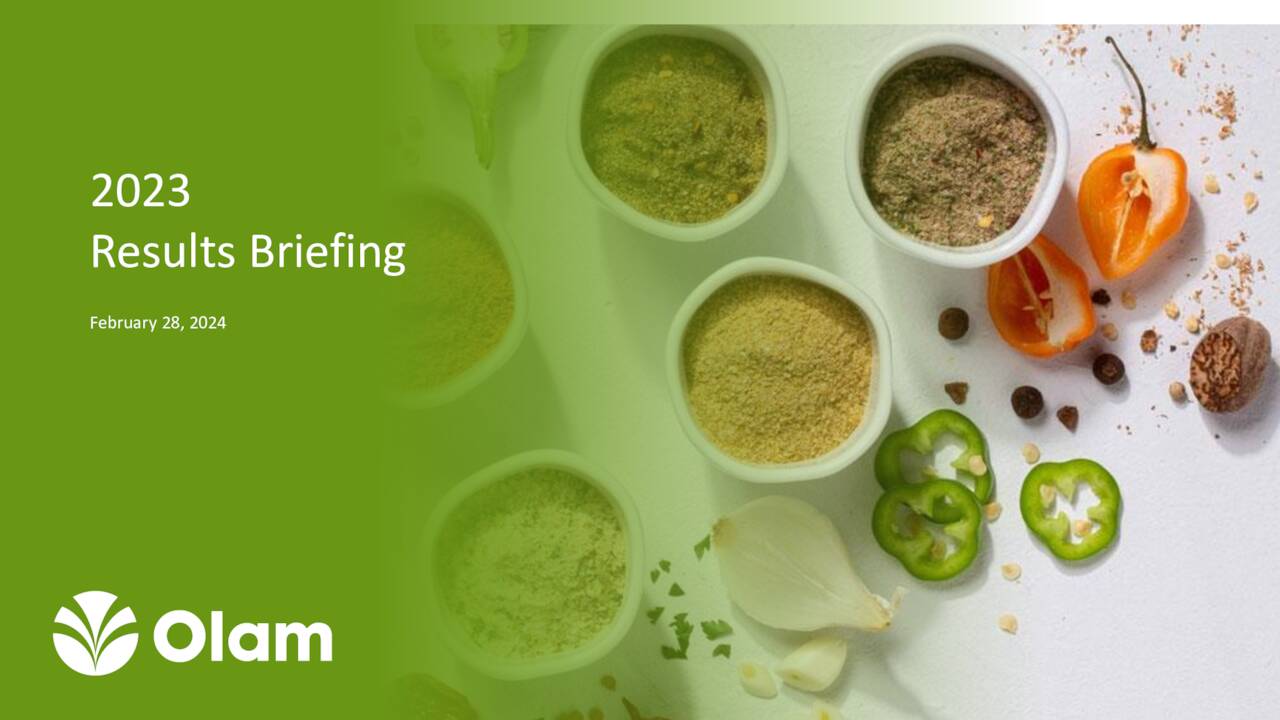 Olam Group Limited 2023 Q4 - Results - Earnings Call Presentation ...