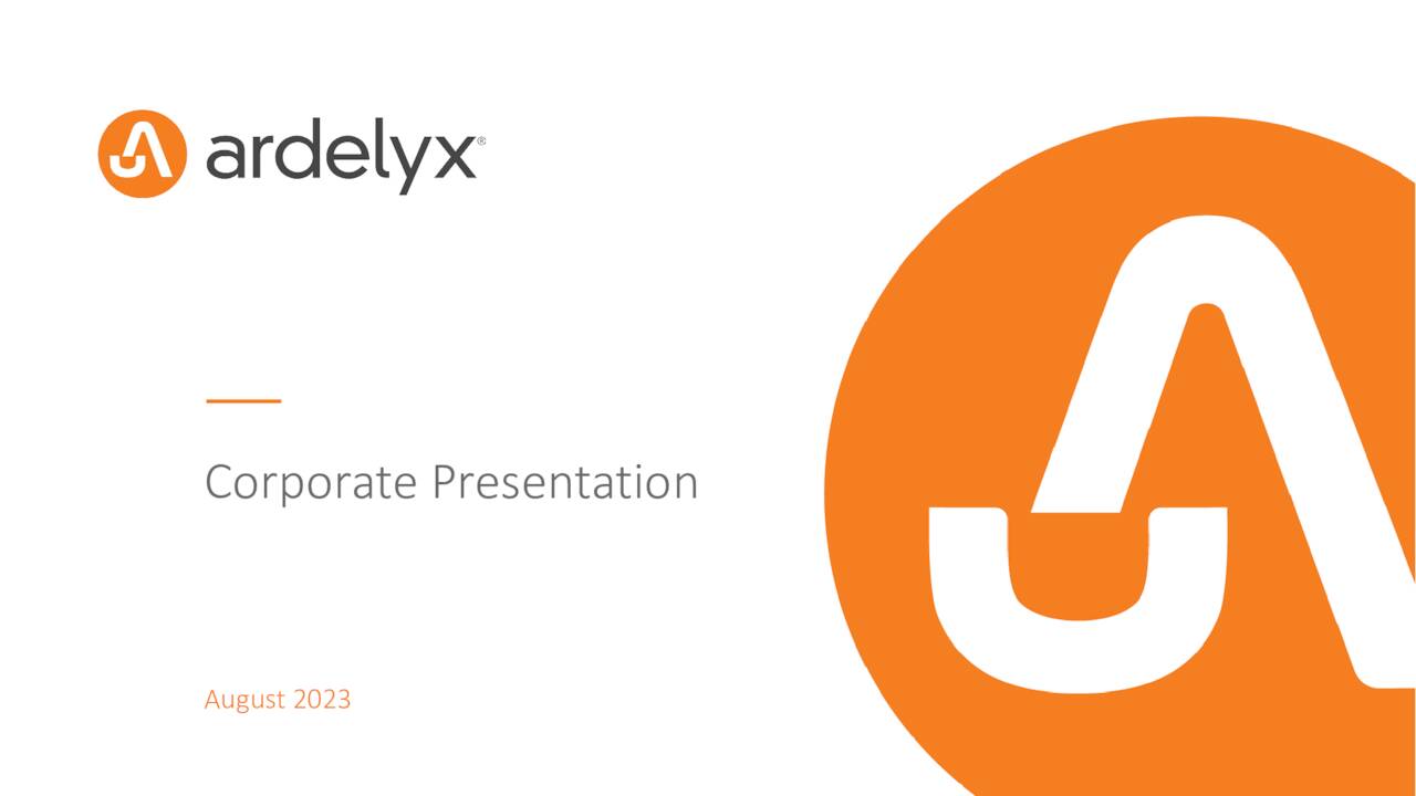 Ardelyx, Inc. 2023 Q2 - Results - Earnings Call Presentation (NASDAQ ...