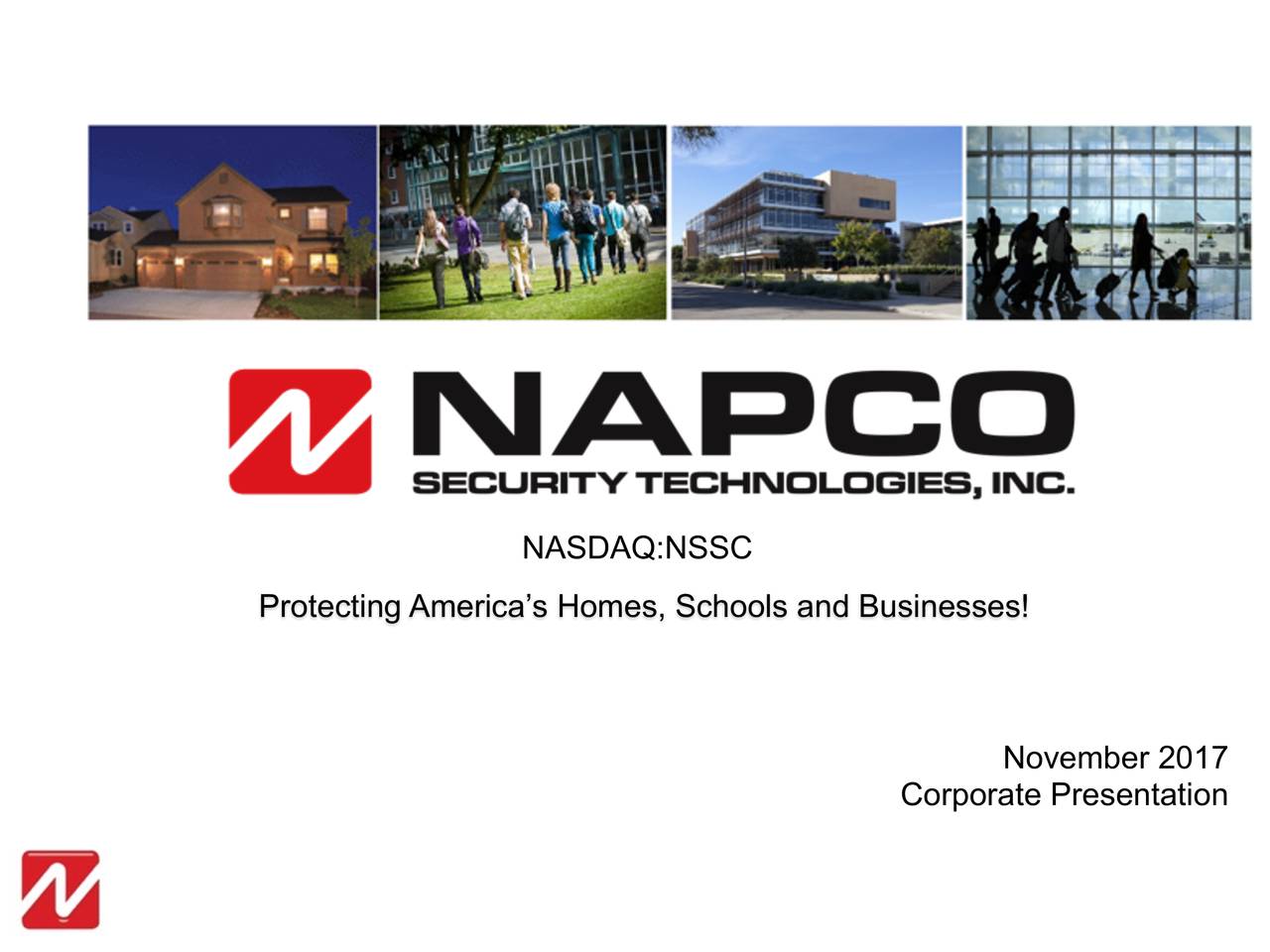NAPCO Security Technologies, Inc. 2017 Q3 - Results - Earnings Call Slides (NASDAQ:NSSC ...