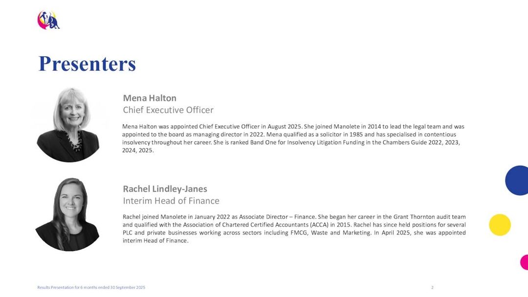 Manolete Partners Plc 2026 Q2 - Results - Earnings Call Presentation ...