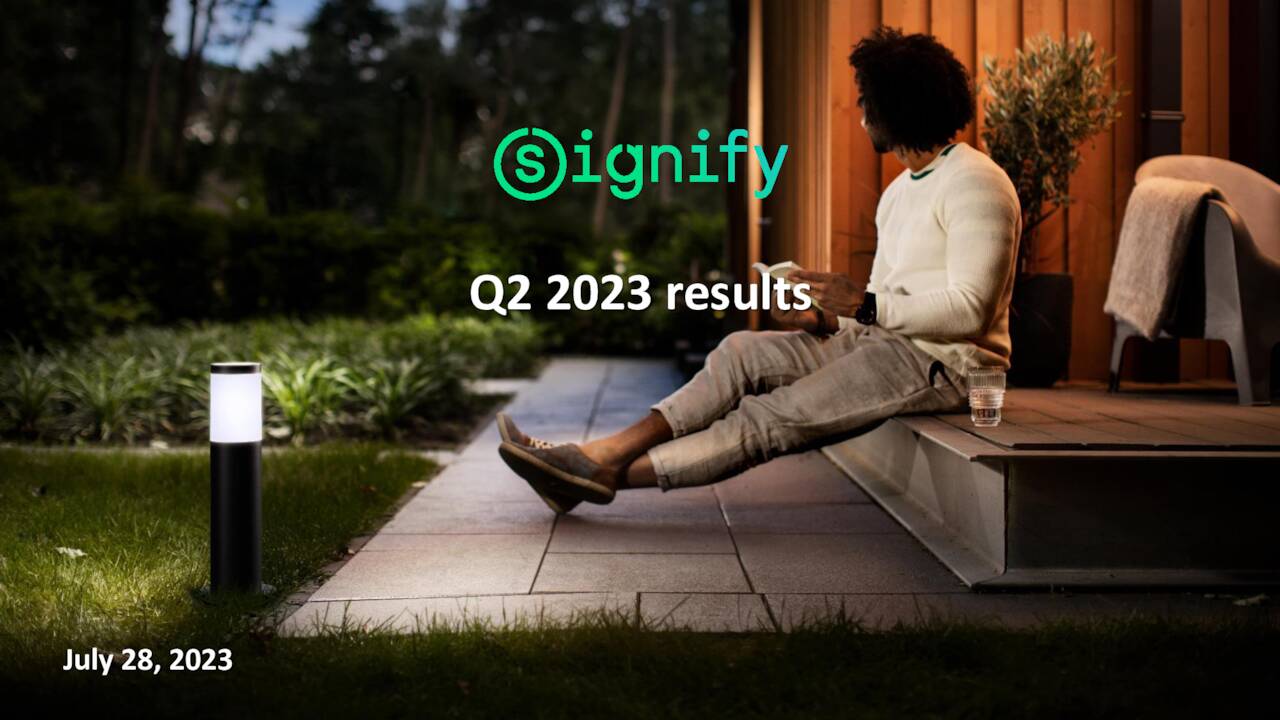Signify N.V. 2023 Q2 - Results - Earnings Call Presentation (OTCMKTS ...