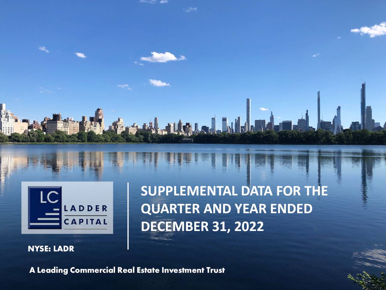 Ladder Capital Corp 2023 Q4 - Results - Earnings Call Presentation ...