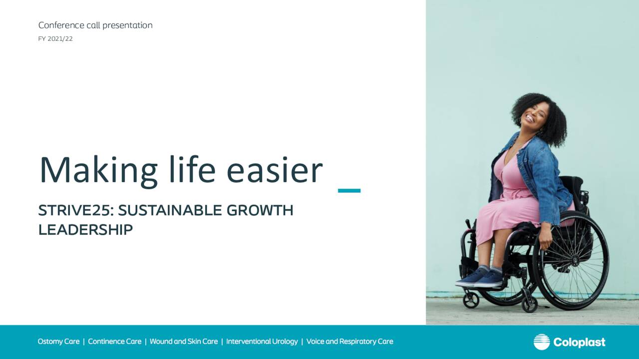 Coloplast A/S 2022 Q4 - Results - Earnings Call Presentation (OTCMKTS ...