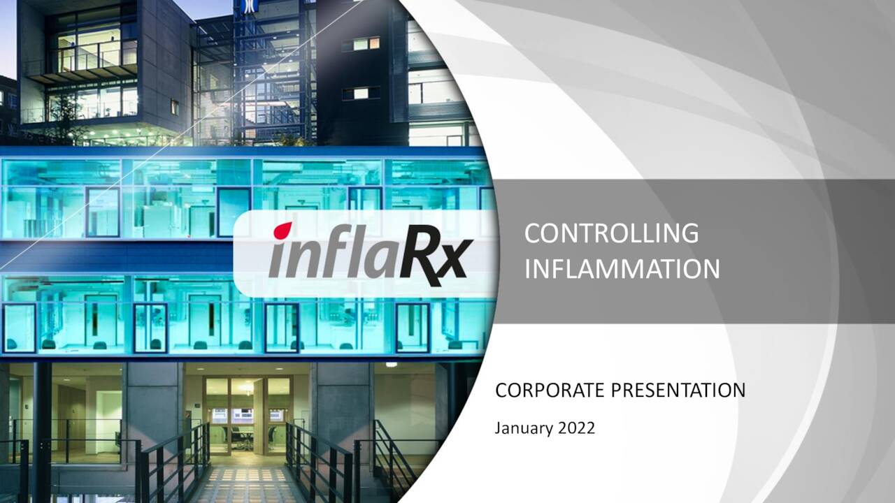 Inflarx (IFRX) Investor Presentation - Slideshow (NASDAQ:IFRX ...