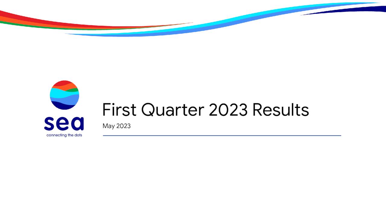 Sea Limited 2023 Q1 - Results - Earnings Call Presentation (NYSE:SE) | Seeking Alpha