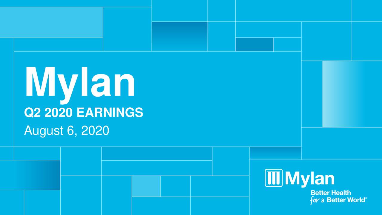 Mylan, Inc. 2020 Q2 - Results - Earnings Call Presentation (NASDAQ:VTRS ...