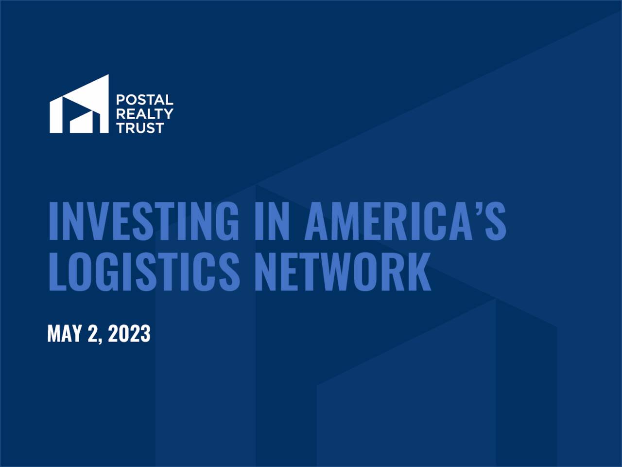 Postal Realty Trust (PSTL) Investor Presentation - Slideshow (NYSE:PSTL ...