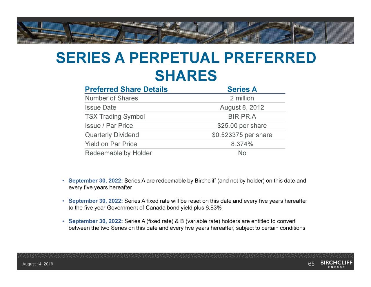 Birchcliff Energy (BIREF) Investor Presentation - Slideshow (OTCMKTS ...