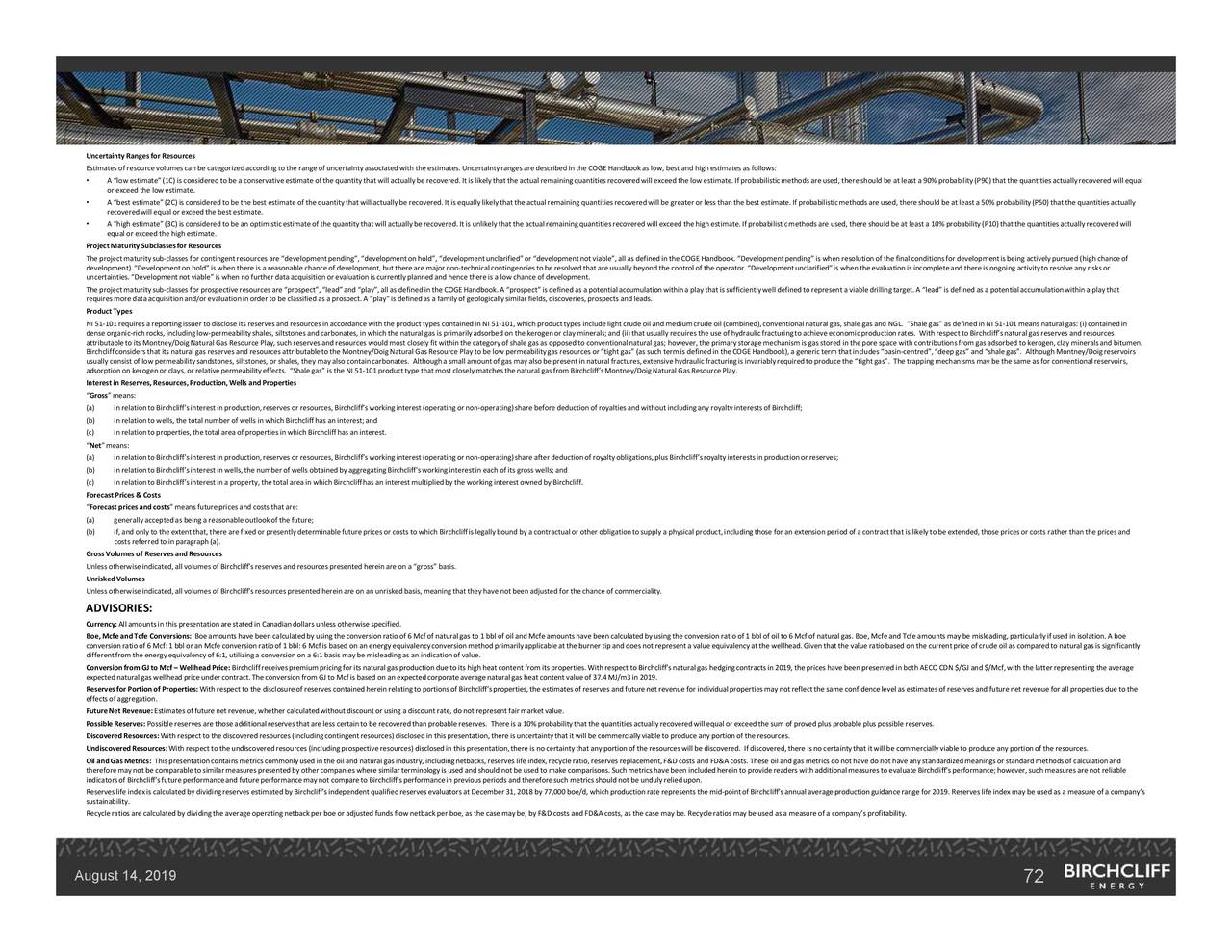 Birchcliff Energy (BIREF) Investor Presentation - Slideshow (OTCMKTS ...