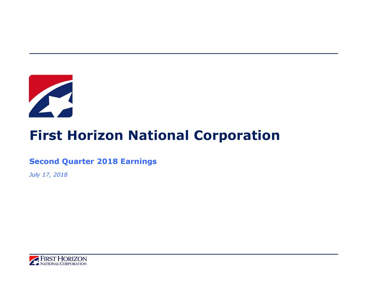 First Horizon National Corporation 2018 Q2 - Results - Earnings Call ...