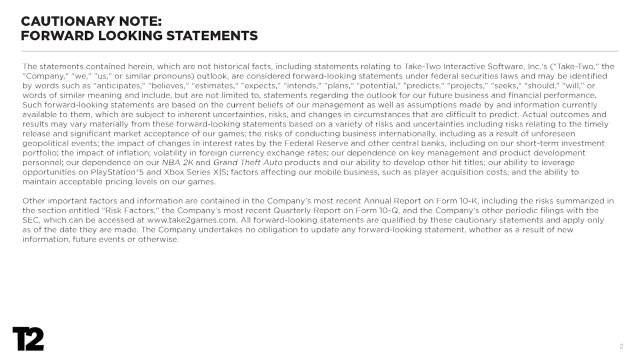 Take-Two Interactive Software, Inc. 2025 Q4 - Results - Earnings Call ...
