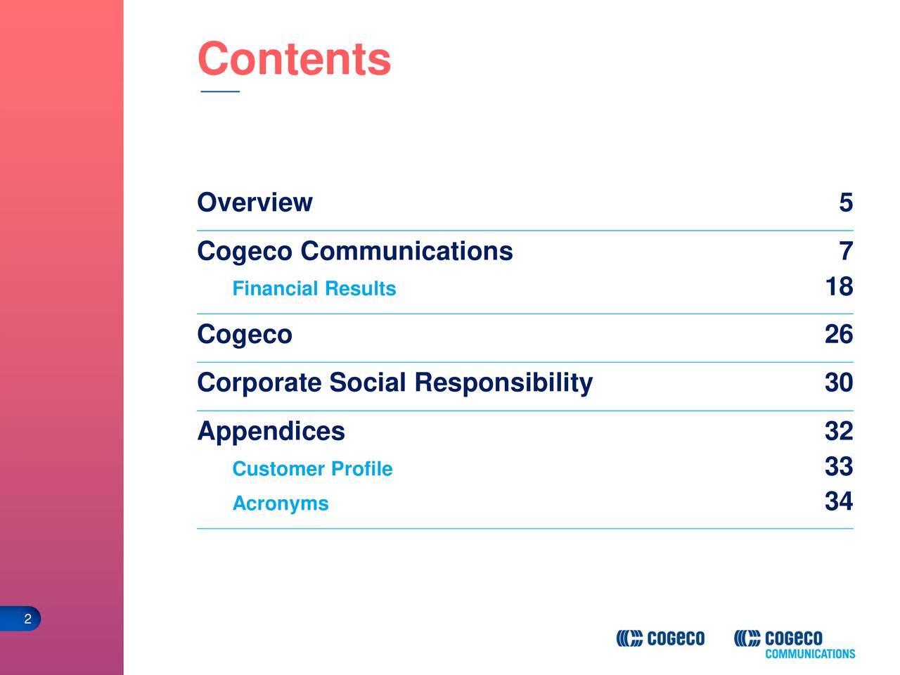 Cogeco Communications Inc. 2019 Q4 - Results - Earnings Call ...