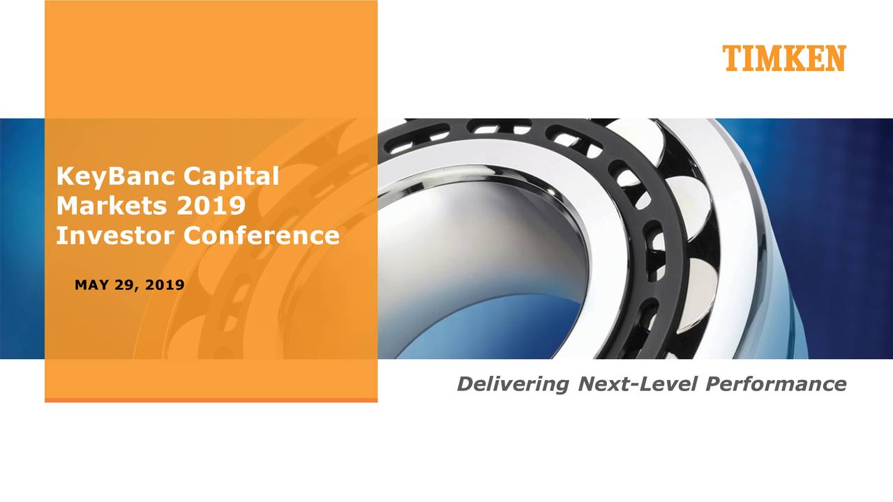 Timken (TKR) Presents At KeyBanc Capital Markets 2019 Industrials ...