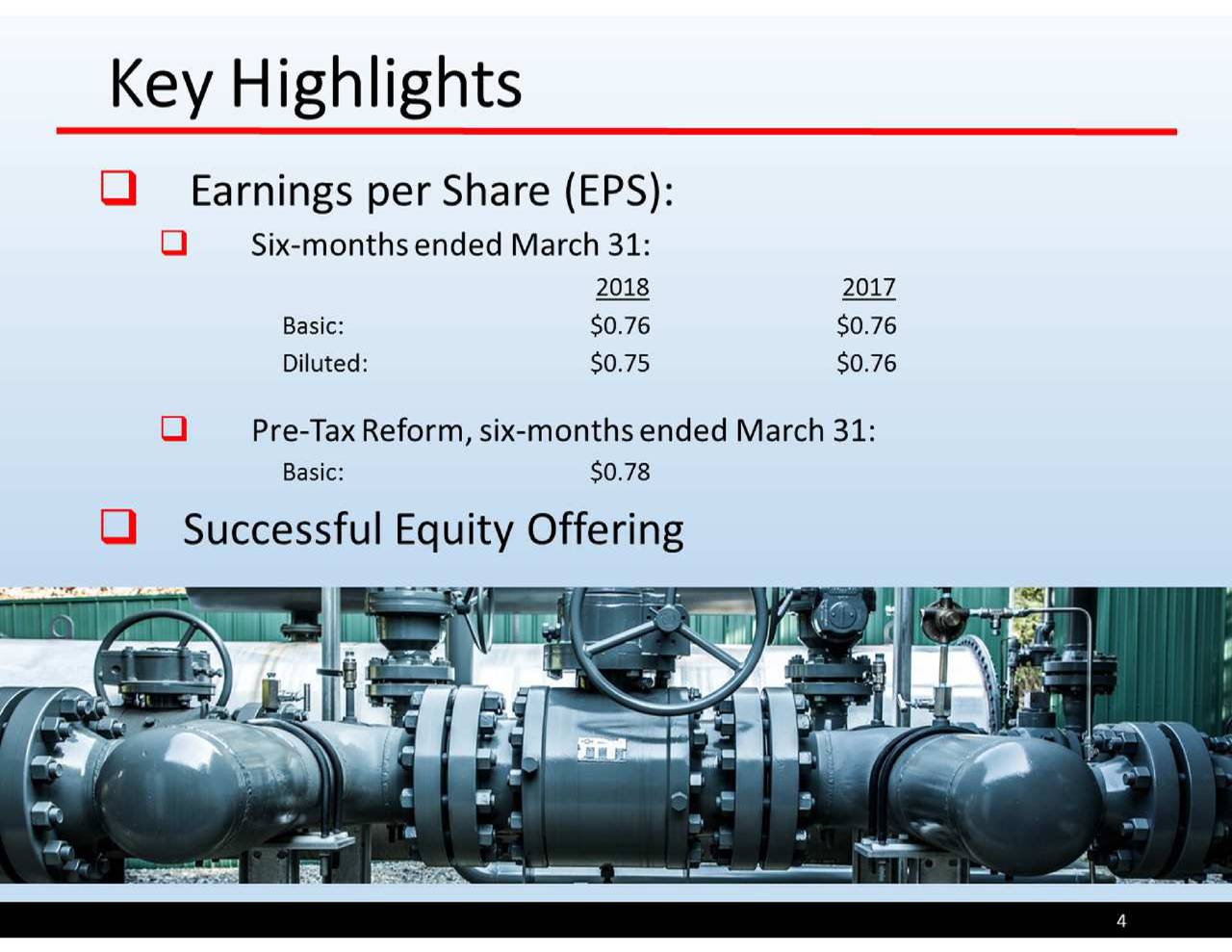 RGC Resources Inc. 2018 Q1 - Results - Earnings Call Slides (NASDAQ ... RGC Resources Inc. 2018 Q1 - Results - Earnings Call Slides (NASDAQ ...