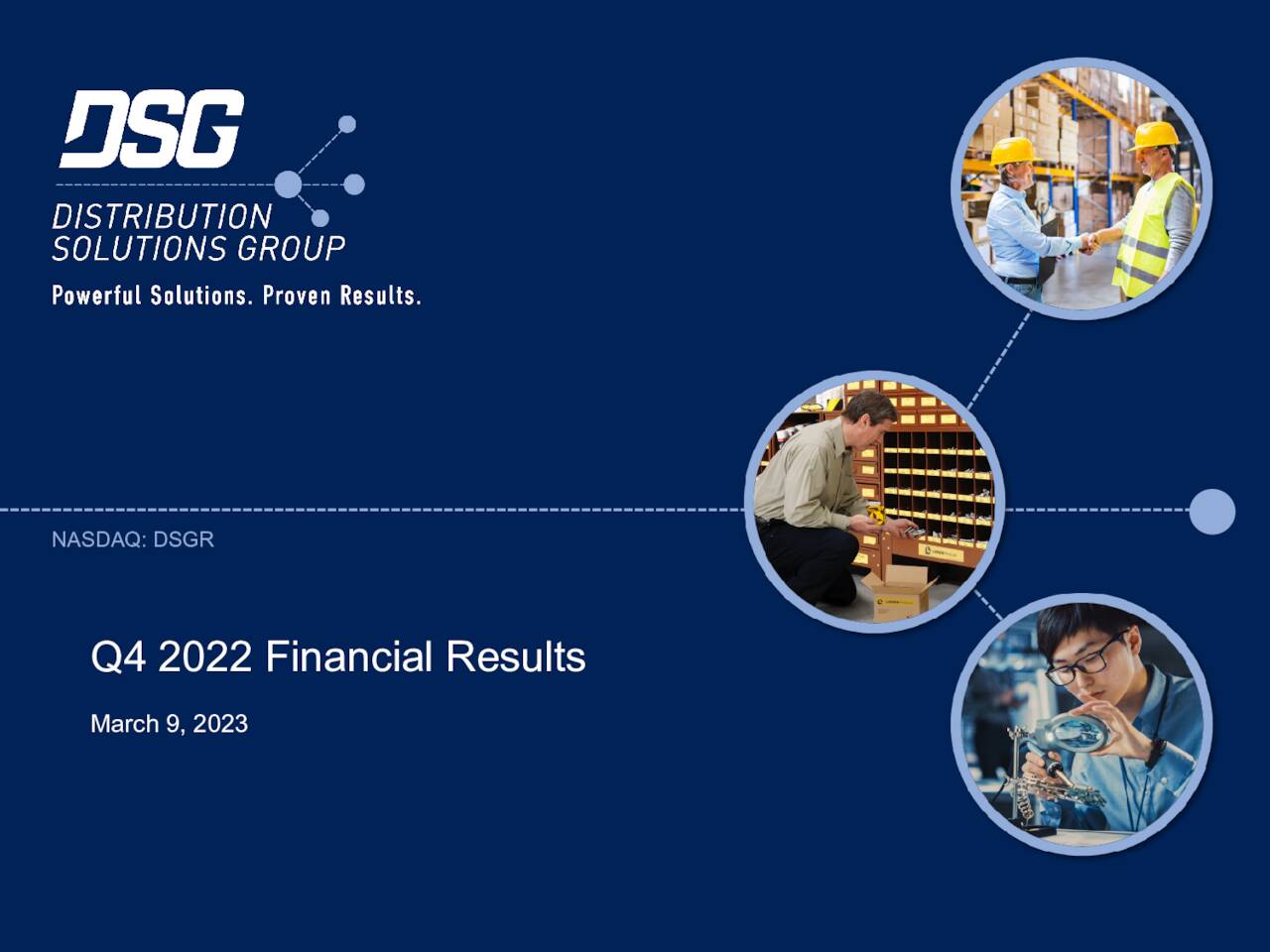 Distribution Solutions Group, Inc. 2022 Q4 - Results - Earnings Call ...