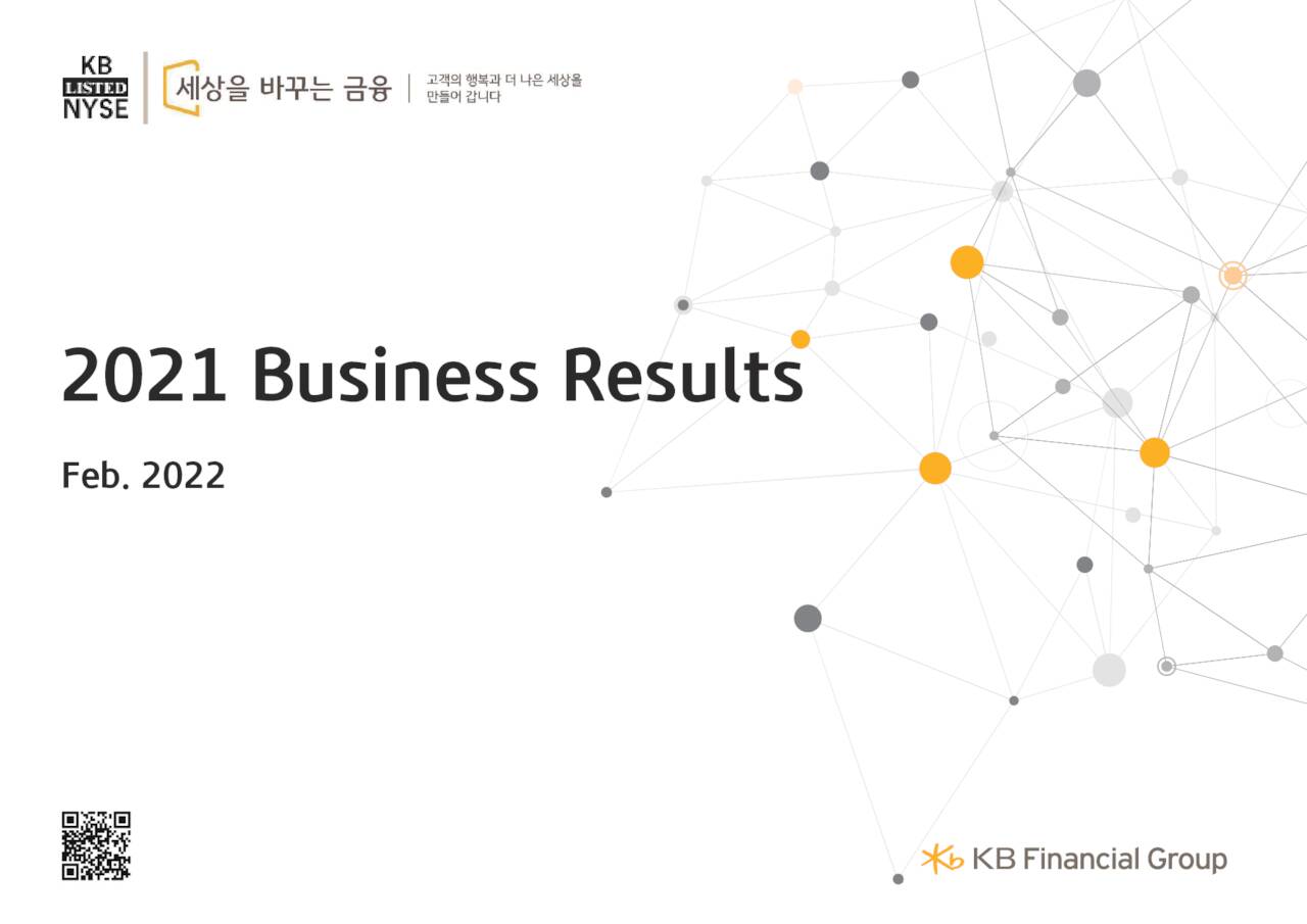 KB Financial Group Inc. 2021 Q4 - Results - Earnings Call Presentation (NYSE:KB) | Seeking Alpha