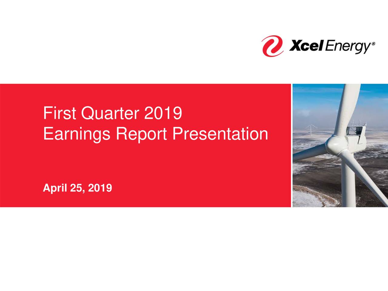 Xcel Energy Inc. 2019 Q1 - Results - Earnings Call Slides (NASDAQ:XEL ...