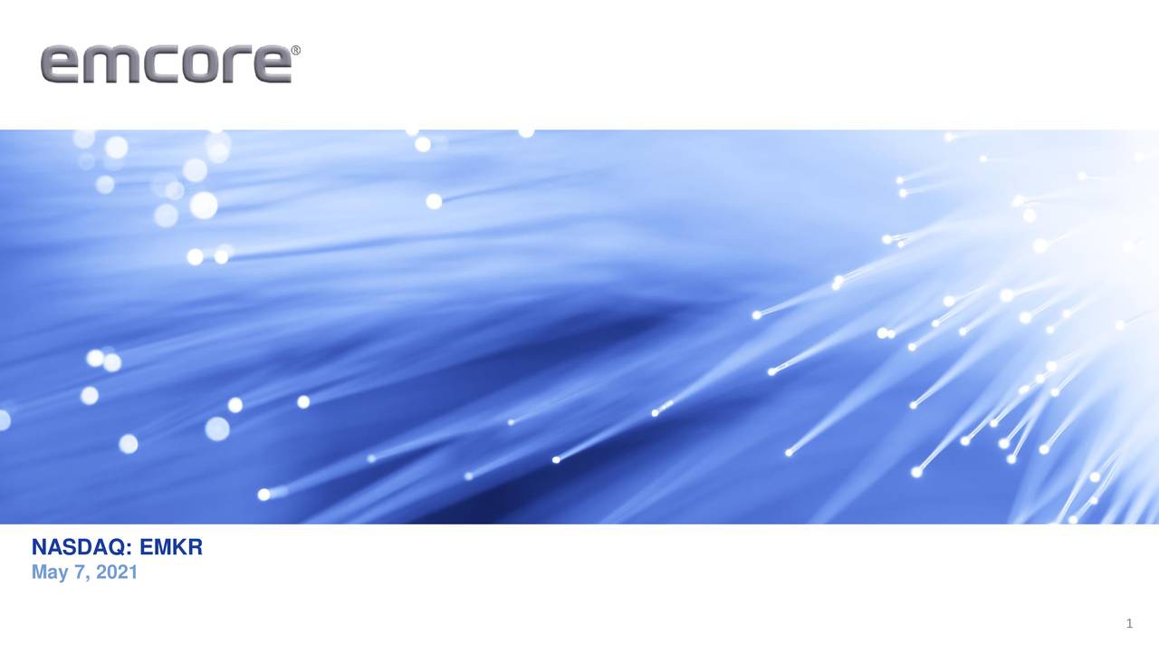 EMCORE (EMKR) Investor Presentation - Slideshow (NASDAQ:EMKR) | Seeking ...