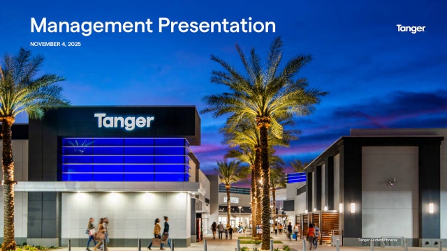 Tanger Inc. 2025 Q3 - Results - Earnings Call Presentation (NYSE:SKT ...