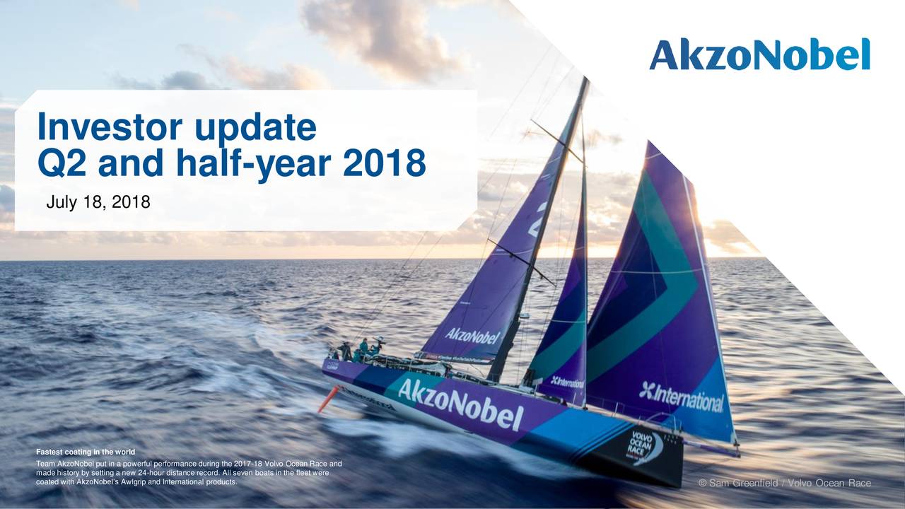 Akzo Nobel N.V. ADR 2018 Q2 - Results - Earnings Call Slides (OTCMKTS ...