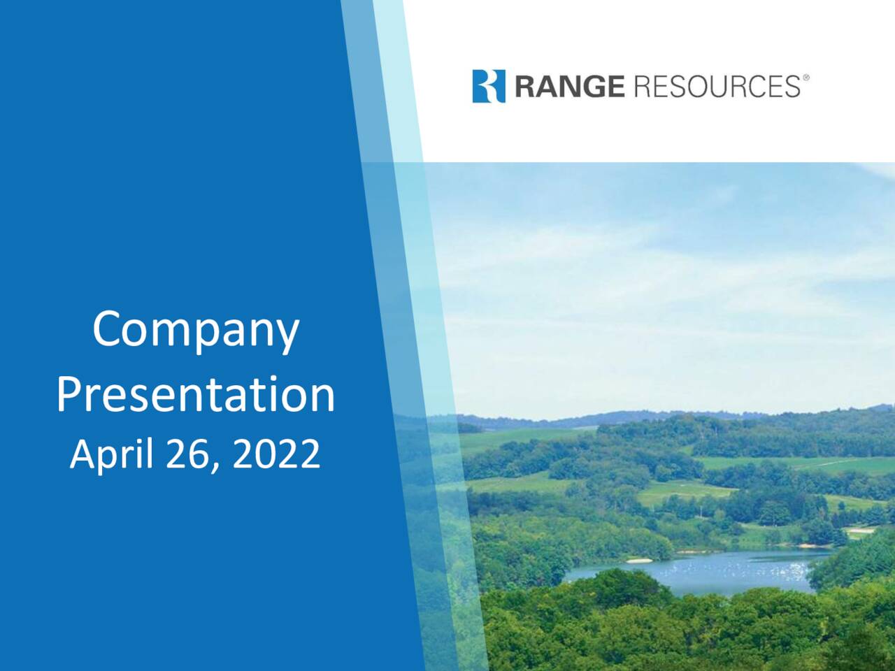 Range Resources (RRC) Investor Presentation - Slideshow (NYSE:RRC ...