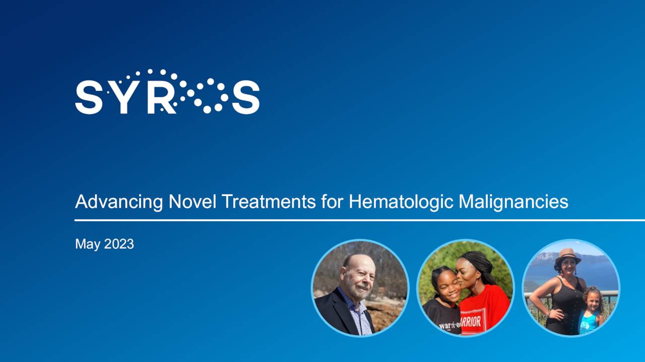 Syros Pharmaceuticals (SYRS) Investor Presentation - Slideshow (OTCMKTS ...