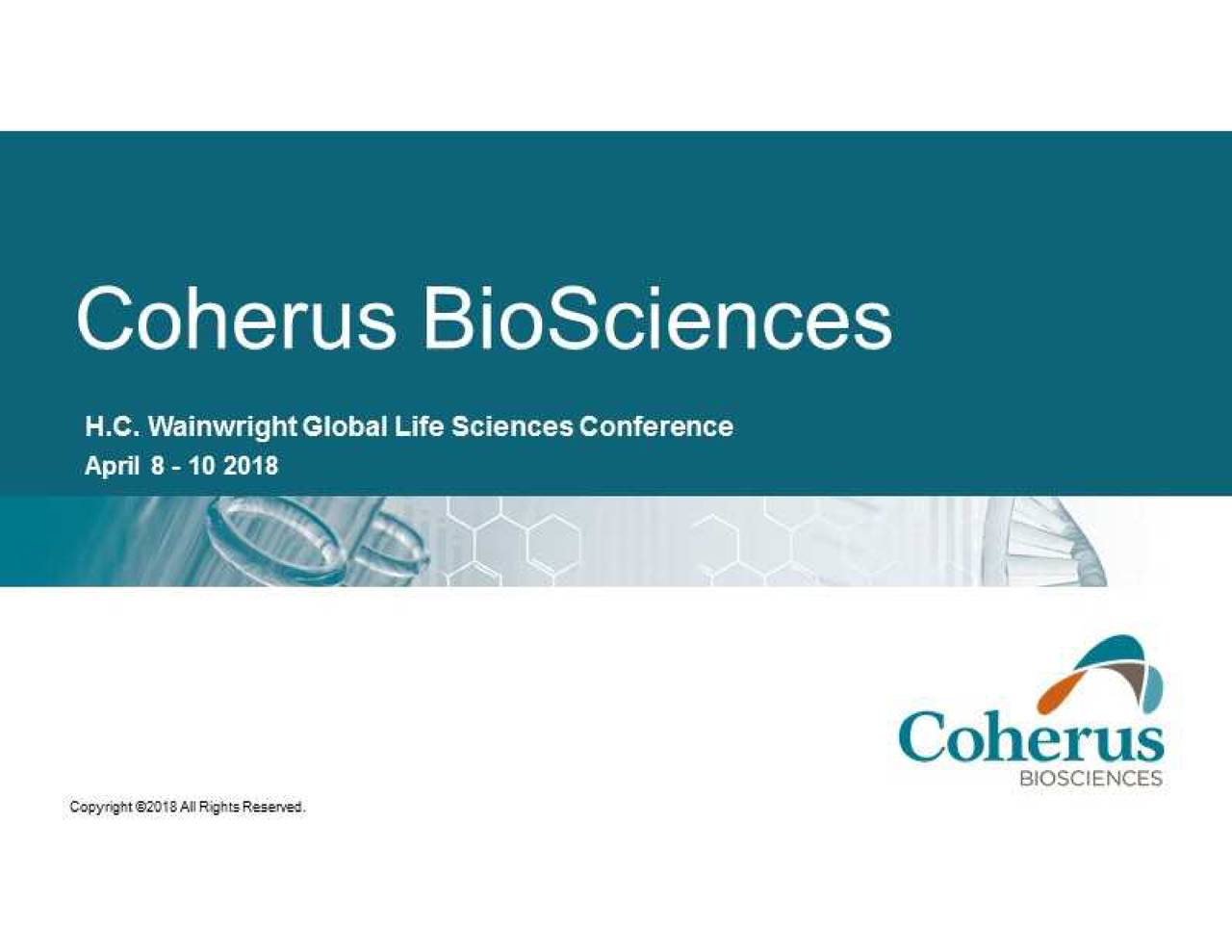 Coherus BioSciences (CHRS) Presents At H. C. Wainwright Global Life ...