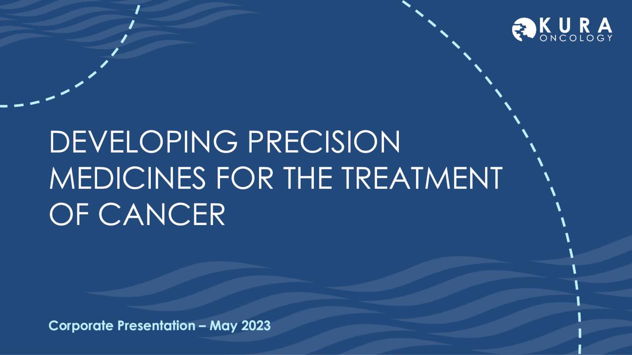 Kura Oncology (KURA) Investor Presentation - Slideshow (NASDAQ:KURA ...