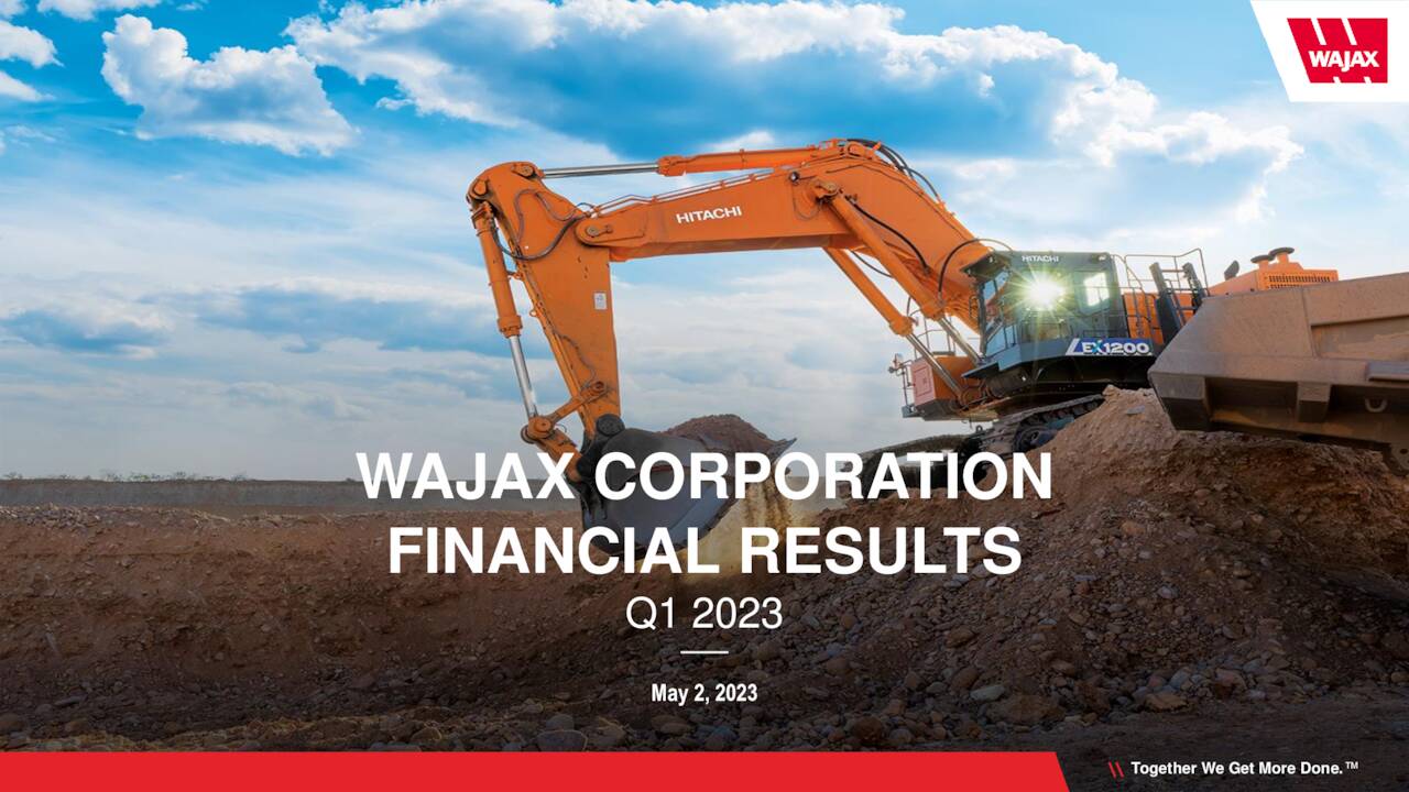 Wajax Corporation 2023 Q1 - Results - Earnings Call Presentation ...