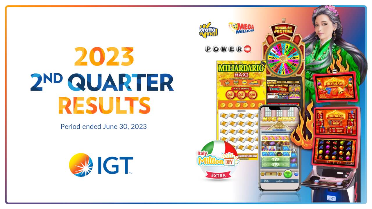 International Game Technology PLC 2023 Q2 - Results - Earnings Call Presentation (NYSE:BRSL ...